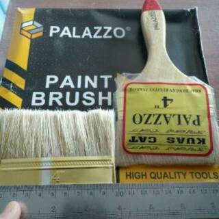Jual Eceran Kuas cat besar 4 inch kuas tangan kuas 4" kuas cat 4in cat ...