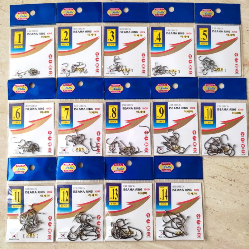 Jual Mata Kail Stella ISEAMA 1009 Ultra Carbon Sachet | Shopee Indonesia