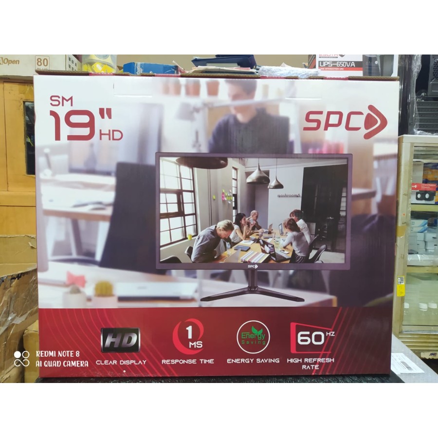 Jual SPC Monitor Komputer LED 19 inch HD, Garansi Resmi | Shopee Indonesia