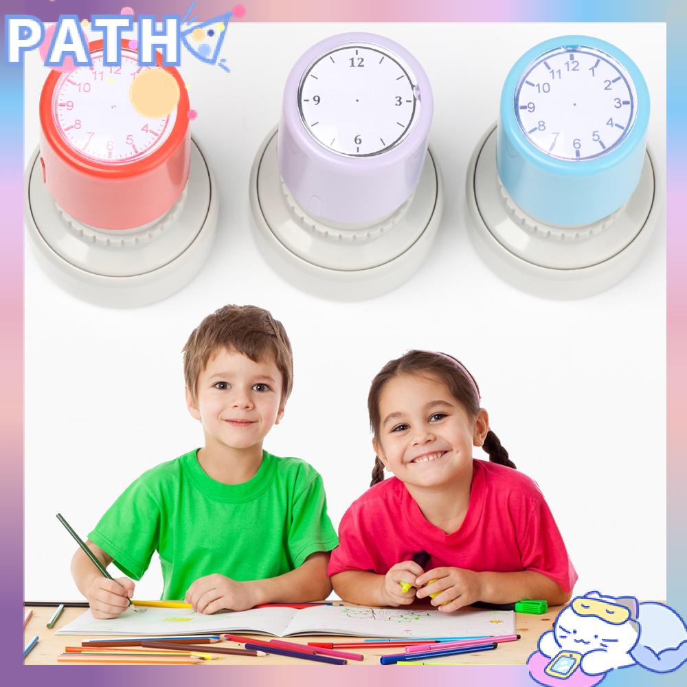 Jual Path Stempel Jam Multiwarna Alat Bantu Mengajar Anak Belajar ...