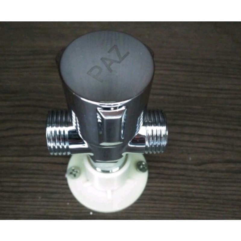 Stop Kran Tee Double Kuningan 1/2 / Stop Kran Cabang Dobel T 2 Lubang ...