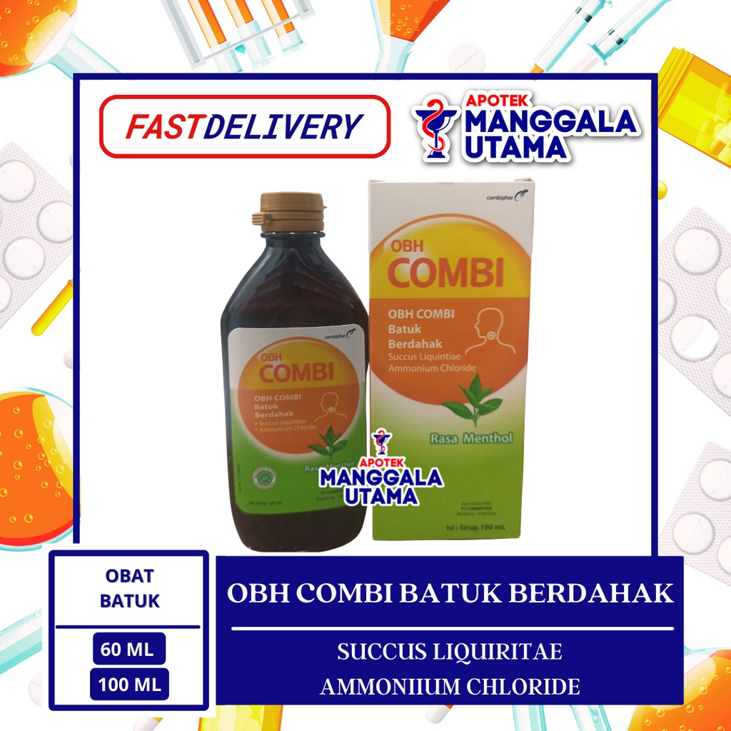Jual OBH COMBI BATUK BERDAHAK MENTHOL SIRUP | Shopee Indonesia