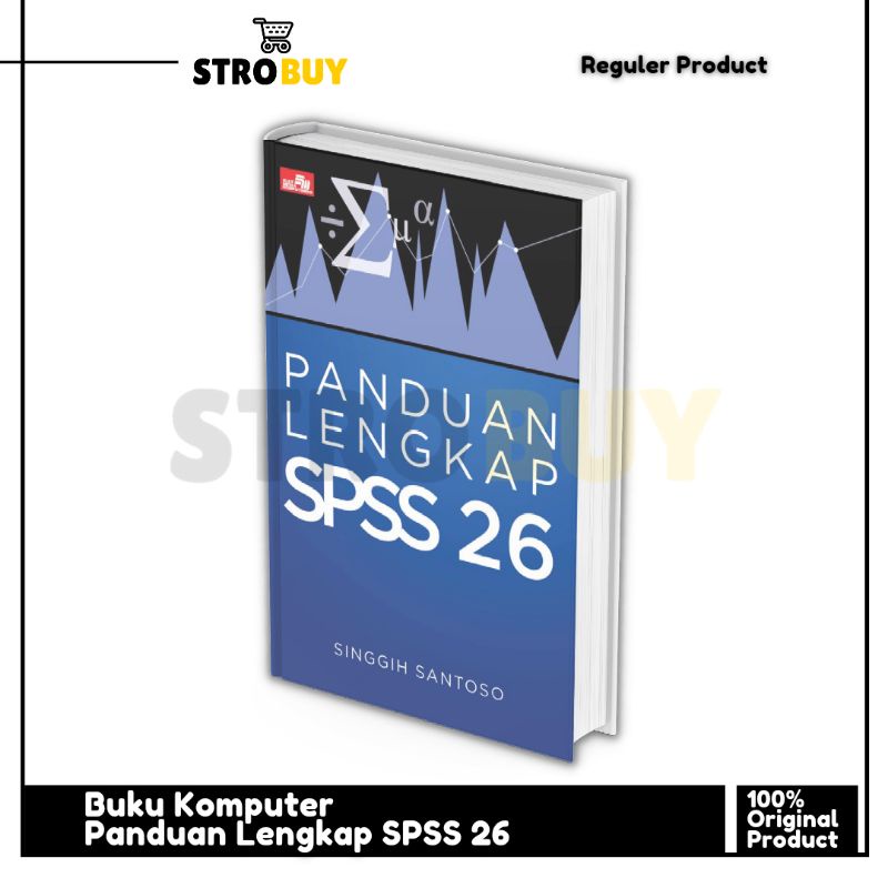 Jual Buku Panduan Lengkap SPSS 26 | Shopee Indonesia