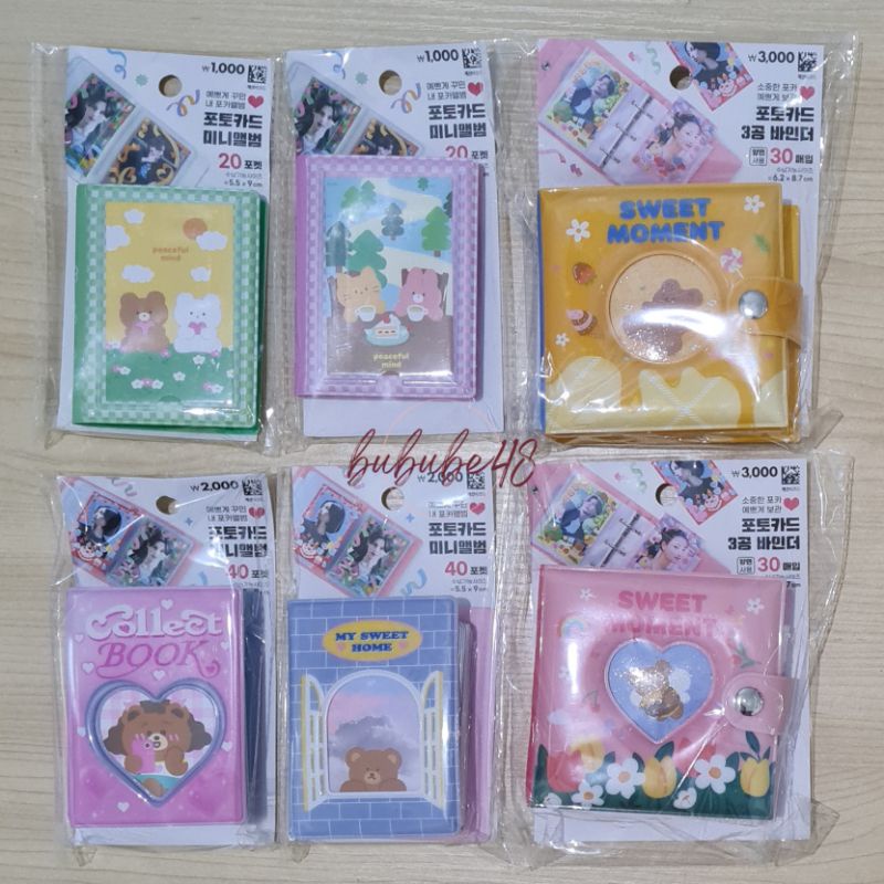 Jual Kolbuk Collect Book Binder Daiso Korea l Refill Sleeve Daiso 1p ...
