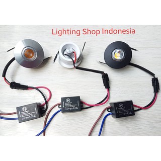 Jual H109 lampu downlight led plafon 1.5w sorot spot light focus kecil mini Indonesia|Shopee ...