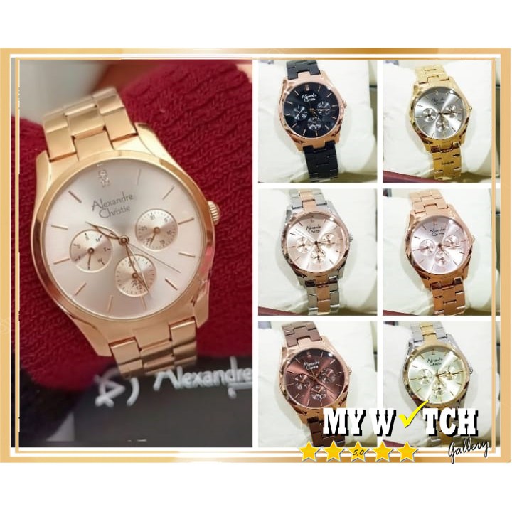 Jual Alexandre Christie / Alexander AC 2910 BF Jam Tangan Wanita ...