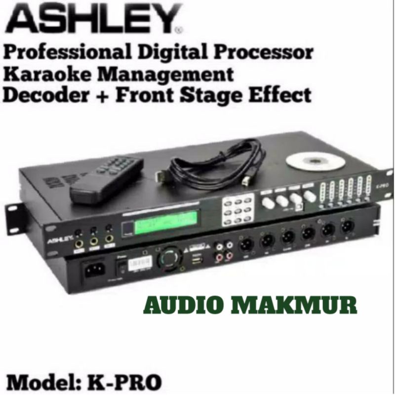 Jual Ashley Management K-Pro Processor Digital Karaokey Original ...