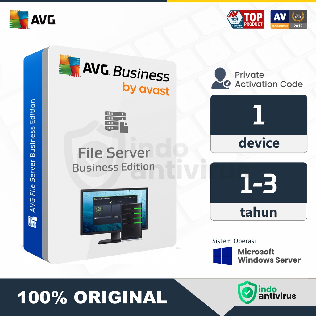 Jual AVG File Server Business Edition Antivirus Original | Shopee Indonesia