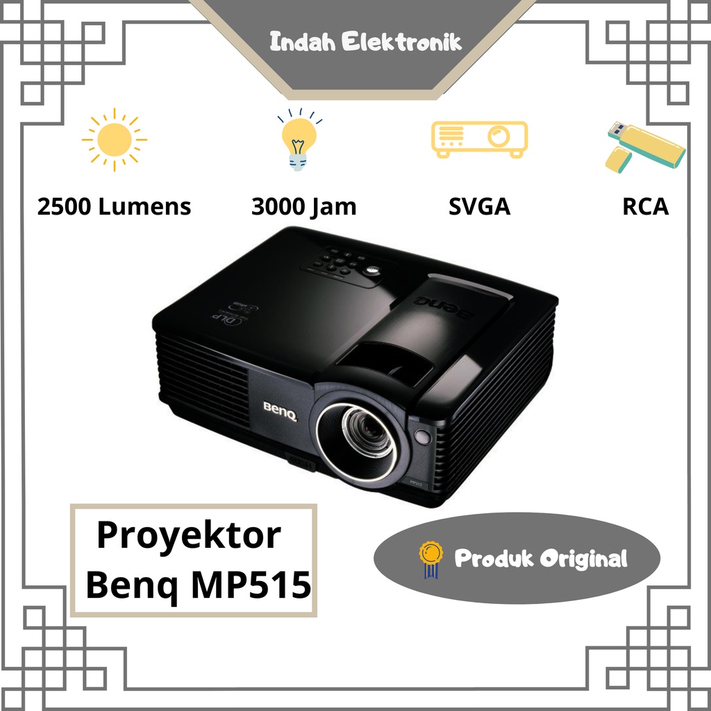 Jual Proyektor BenQ MP515 / Sony | Shopee Indonesia