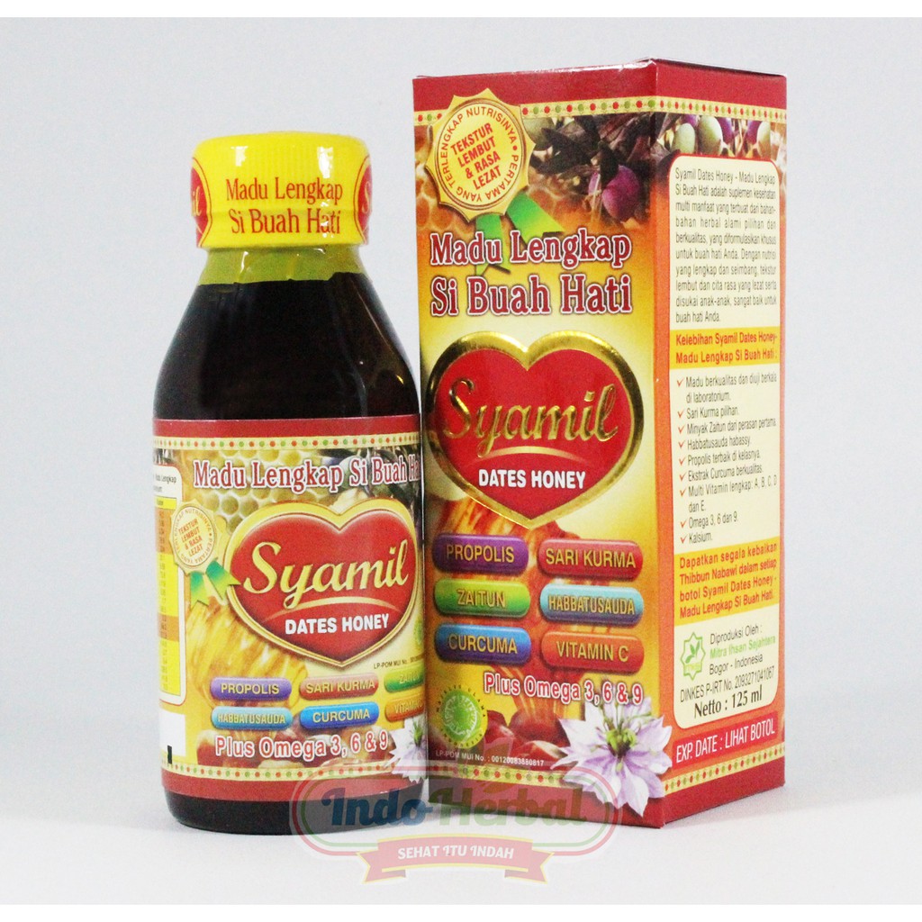 Syamil Dates Honey | Syamil Anak | Madu Anak | Shopee Indonesia