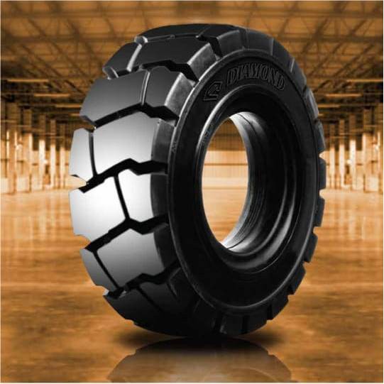 Jual Ban Solid / Mati Forklift 21x8-9 21*8-9 merk Diamond | Shopee Indonesia