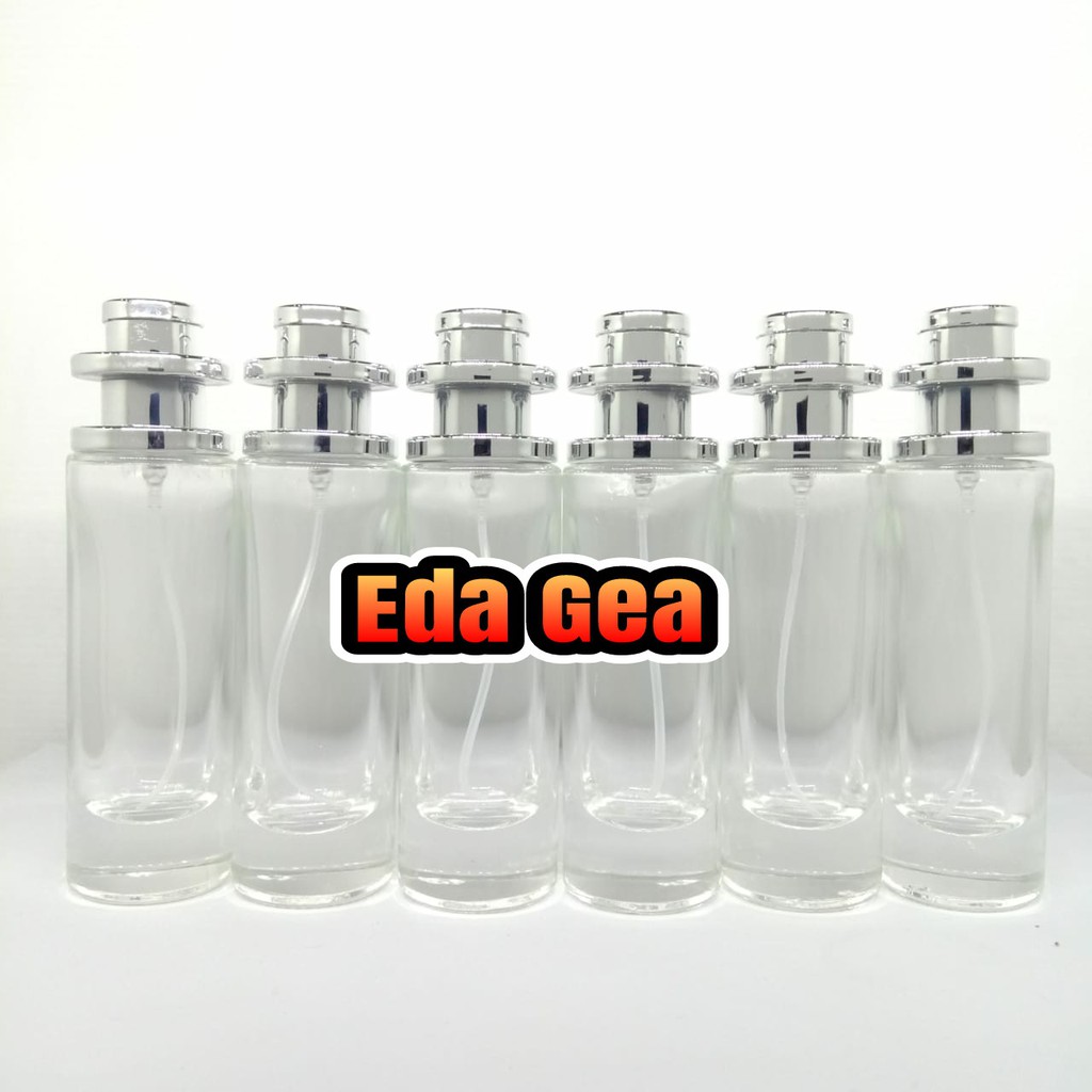 Jual BOTOL SPRAY - BOTOL PARFUM CATUR SILVER 30ML - BOTOL PARFUM ...