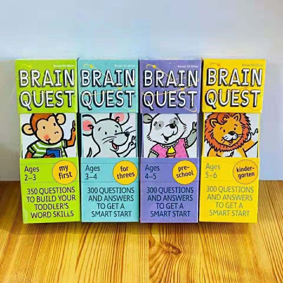 Jual Brain Quest Flash Card Buku Edukasi Anak / Interaktif Activity ...
