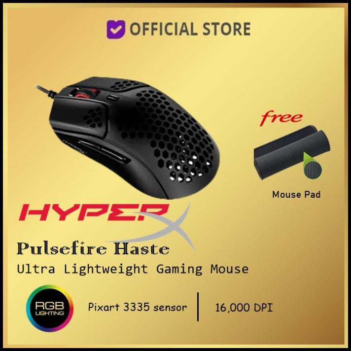 Jual Hyperx Pulsefire Haste Rgb Ultra Lightweight Gaming Mouse Pulse Fire | Shopee Indonesia