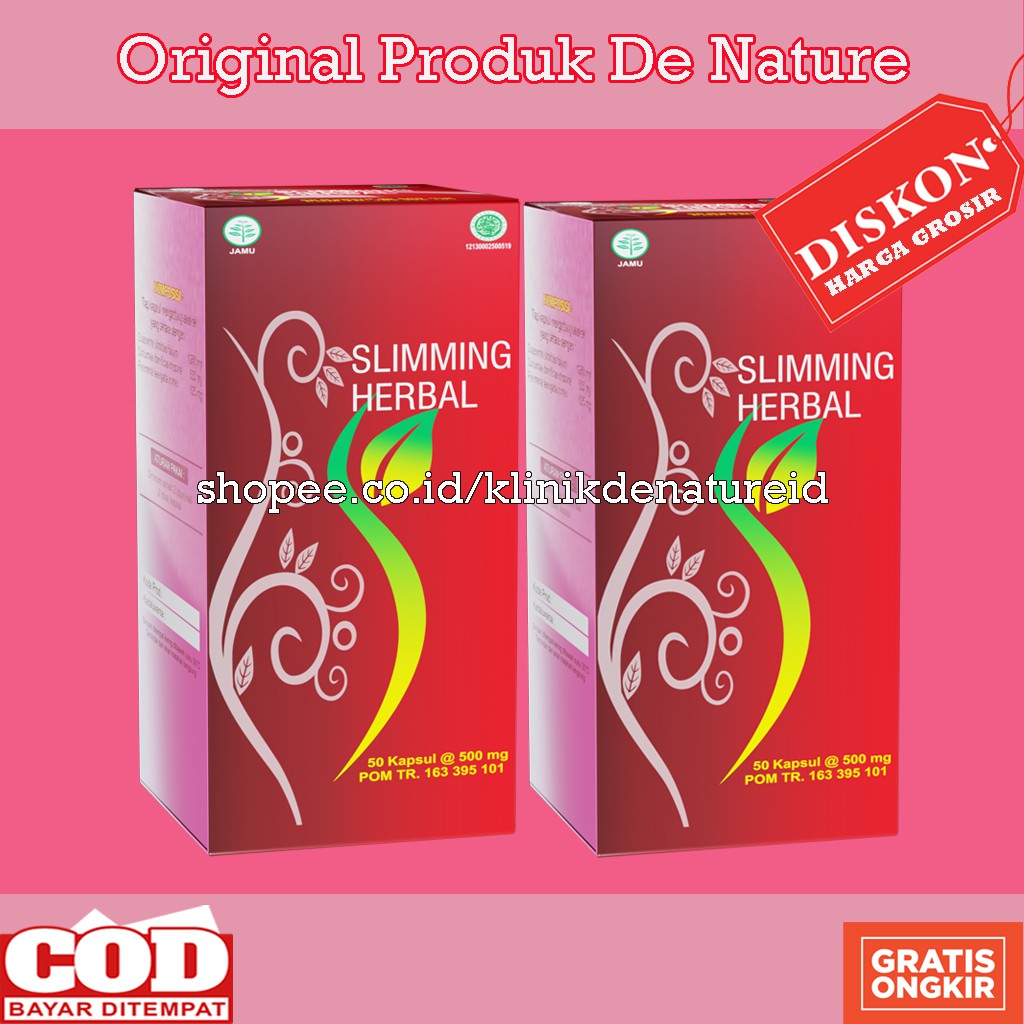 Sliming Herbal Pelangsing Obat Diet Herbal Penurun Berat Badan Obat ...
