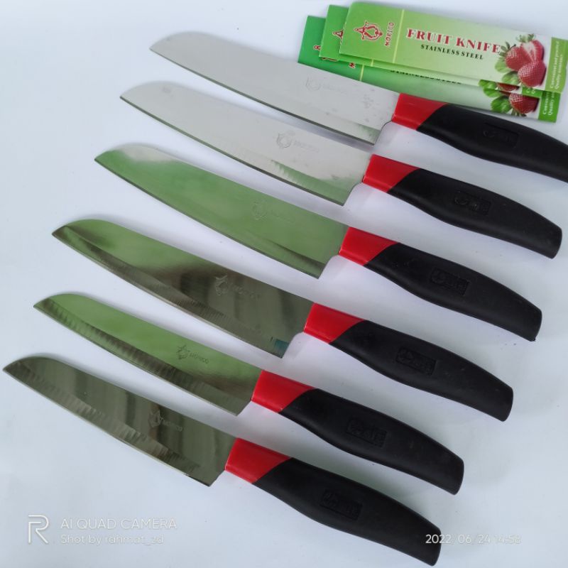 Jual Pisau Fruit Knife Morico Stainless Stell | Shopee Indonesia