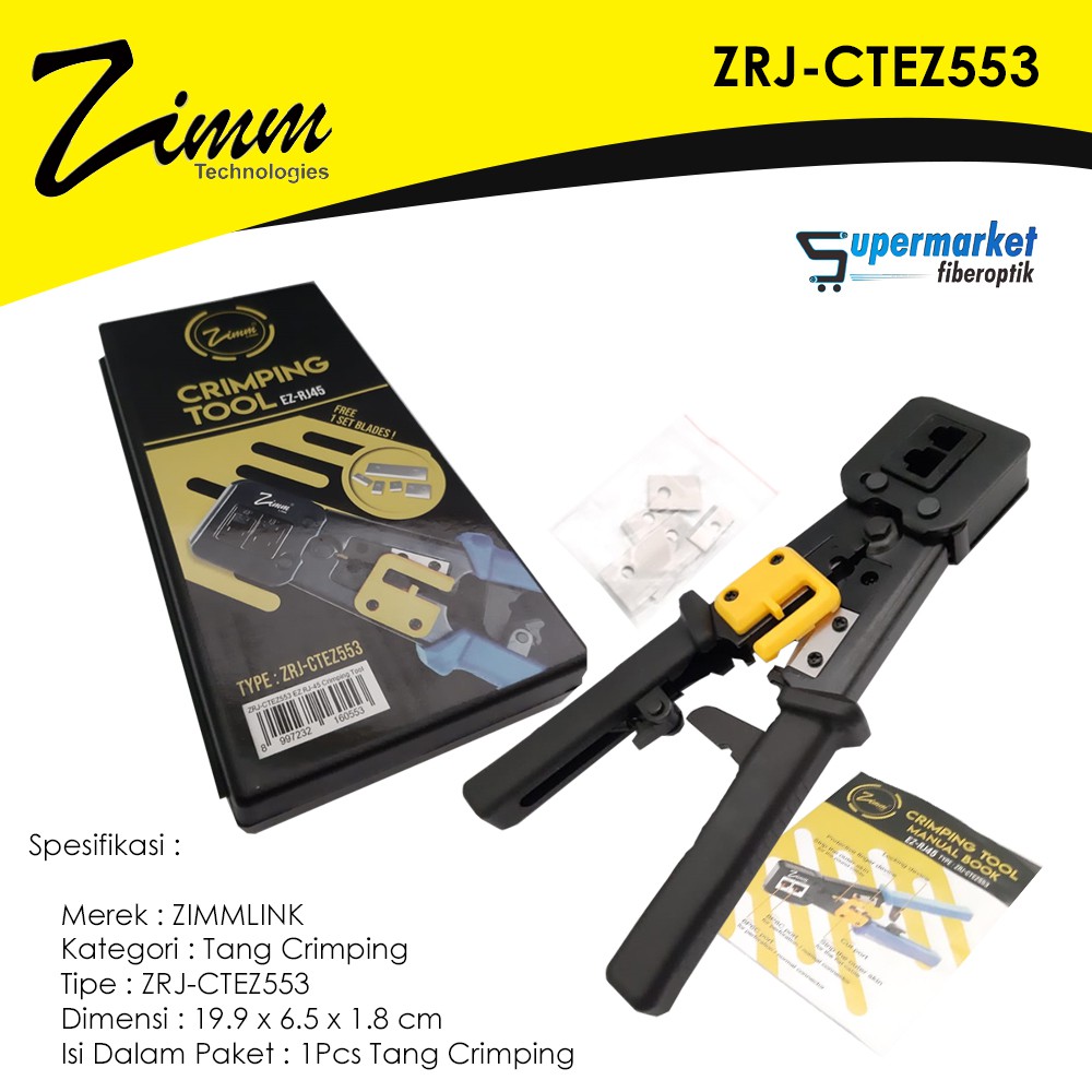 Tang Crimping Tang RJ45 Crimping Tools Kabel LAN | Shopee Indonesia