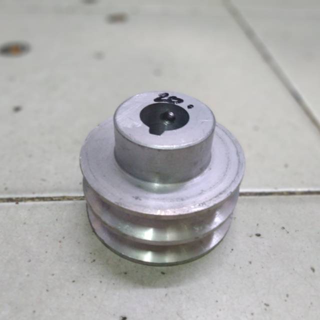 Jual Puley Puli 20 ukuran 2,5 inch 2 jalur Untuk Mesin Penggerak Pompa ...
