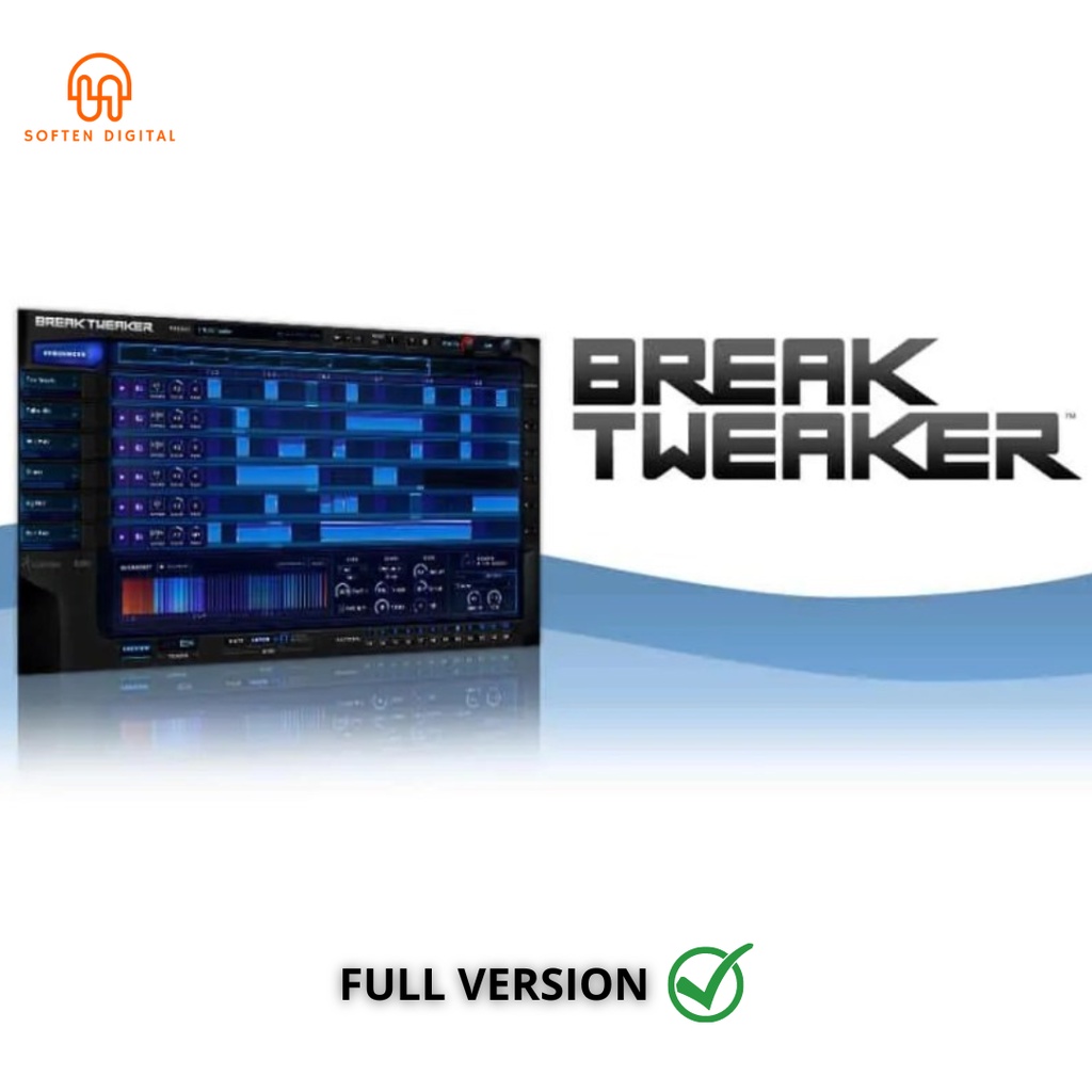 Jual iZotope BreakTweaker 1 VST Plugin Built on a futuristic MicroEdit Engine for windows / mac ...