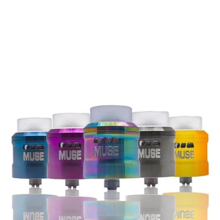 Jual MUSE RDA 24MM AUTHENTIC BY VAPEAM ATOMIZER FOR VAPORIZER VAPE ...