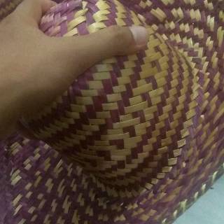 Jual topi anyaman purun kerajinan unik khas Kalimantan Selatan | Shopee ...
