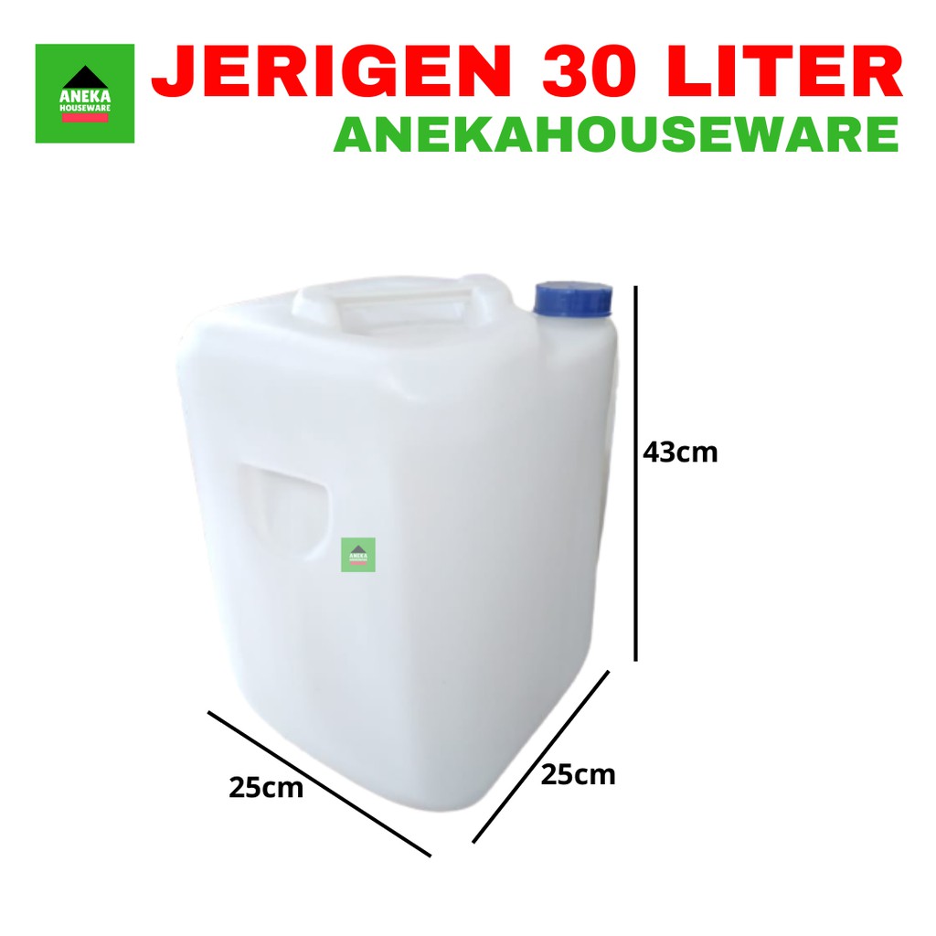 Jual Anekahouseware Jerigen / Drigen 30 Liter | Shopee Indonesia
