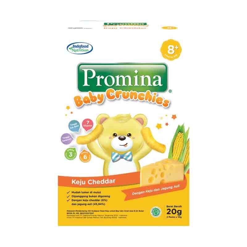 Jual promina baby crunchies keju box 20 gr | Shopee Indonesia