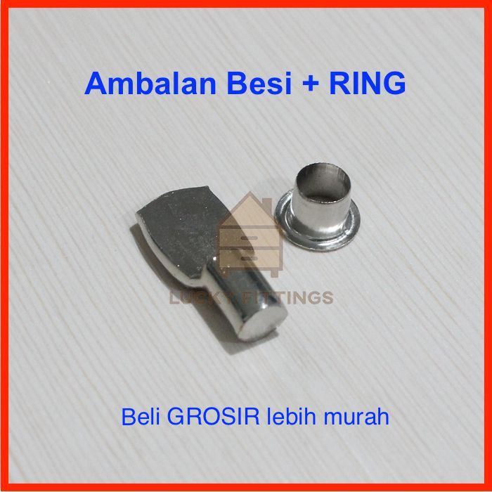 Jual Ambalan Besi Ring / Ambalan Kayu Penyangga Papan Kayu RH 21 ...