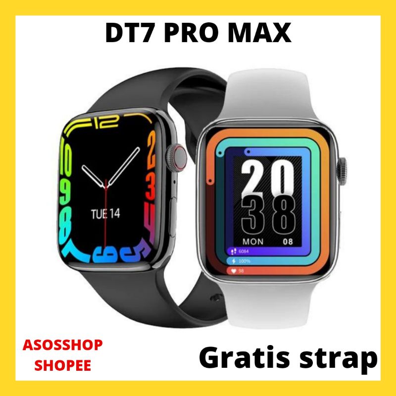 Jual DT7 PRO MAX SMARTWATCH 1.95 INCH ALWAYS ON DISPLAY ORIGINAL ...