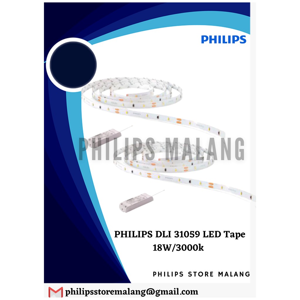 Jual Philips DLI 31059 LED Tape / Lampu plafon murah | Shopee Indonesia