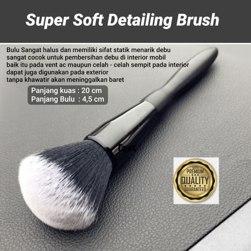 Jual Auto Detailing Brush /Kuas pembersih Interior / Kuas Laptop / Kuas ...