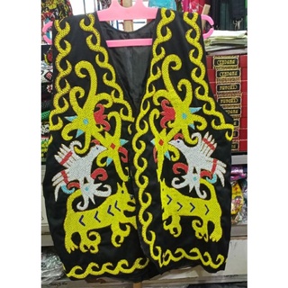 Jual rompi, rompi manik, rompi dayak, rompi kalimantan, baju adat manik ...
