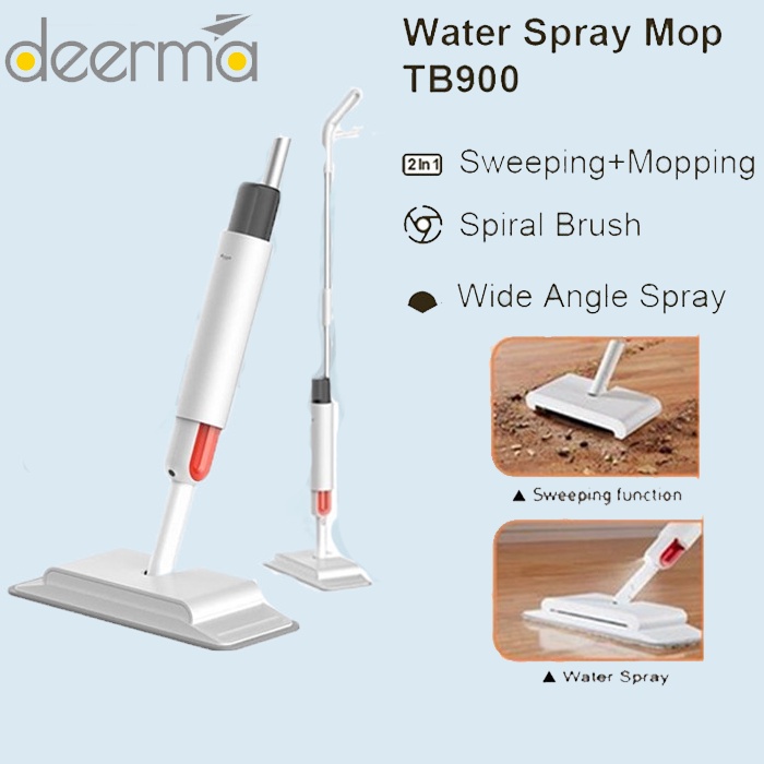 Jual Deerma Tb900 2in1 Water Spray Mop Floor Cleaner Wet And Dry ...