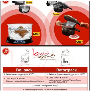 Jual Retort STD POUCH Kemasan Tahan Panas Alufoil Food Grade Packaging ...