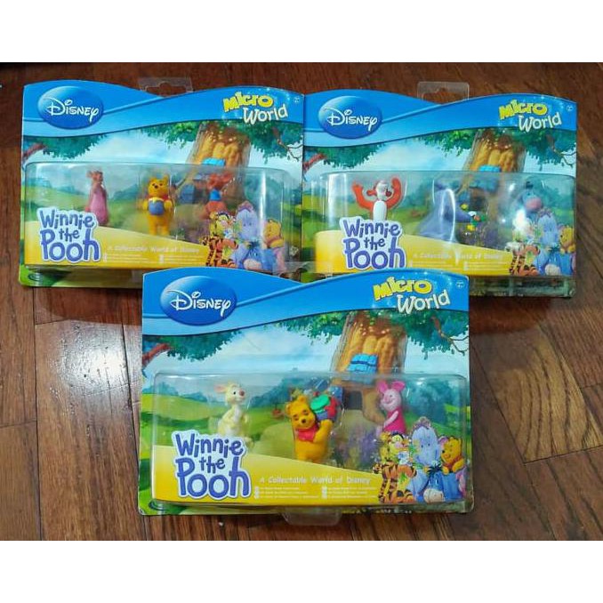 Jual Winnie the Pooh MicroWorld COMPLETE SET Corinthian Disney Micro ...