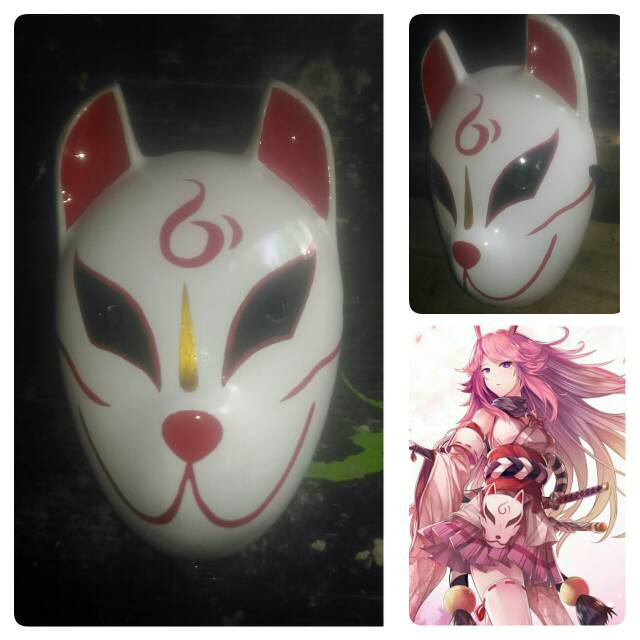 Jual Topeng Mask Yae Sakura Anime Hokai Impact Cosplay | Shopee Indonesia