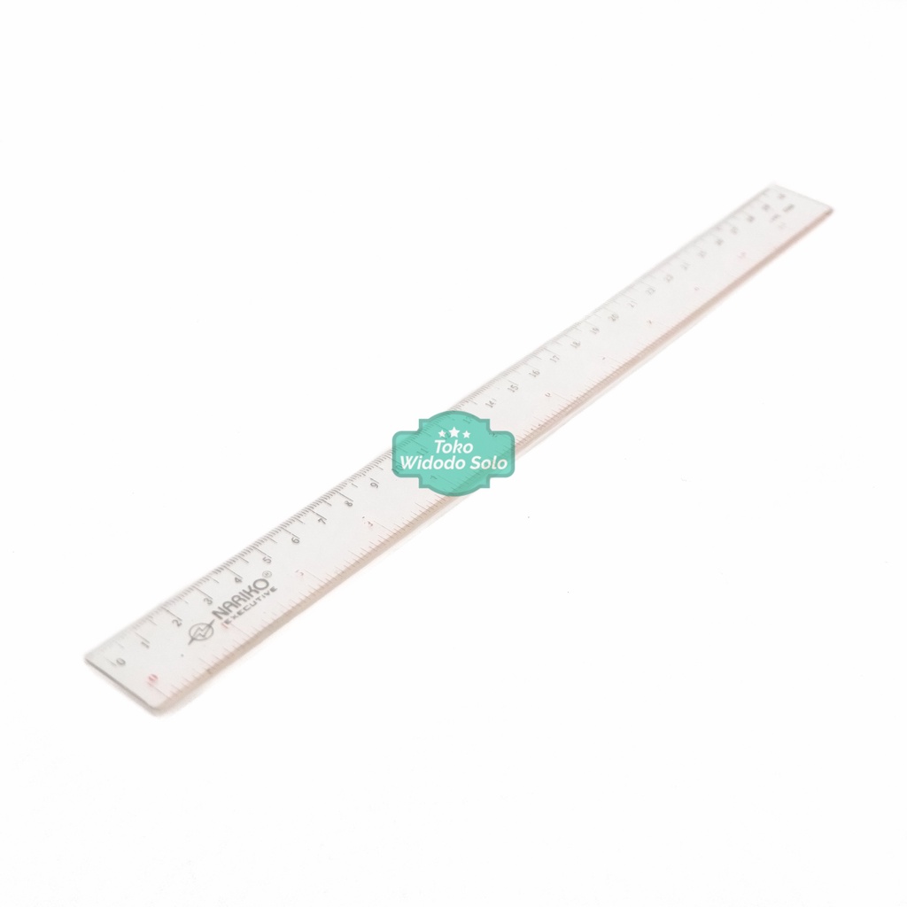 Jual Penggaris 30cm ENTER Plastik Mistar Straight Ruler - 1 Buah ...