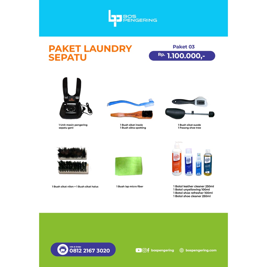 Jual Paket Laundry Sepatu Lengkap - Paket Chemical Sepatu - Paket Sikat ...