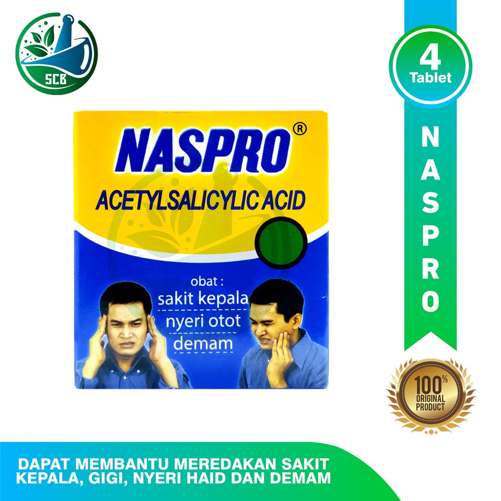 Jual Naspro - Obat Sakit Kepala / Nyeri otot / Demam | Shopee Indonesia