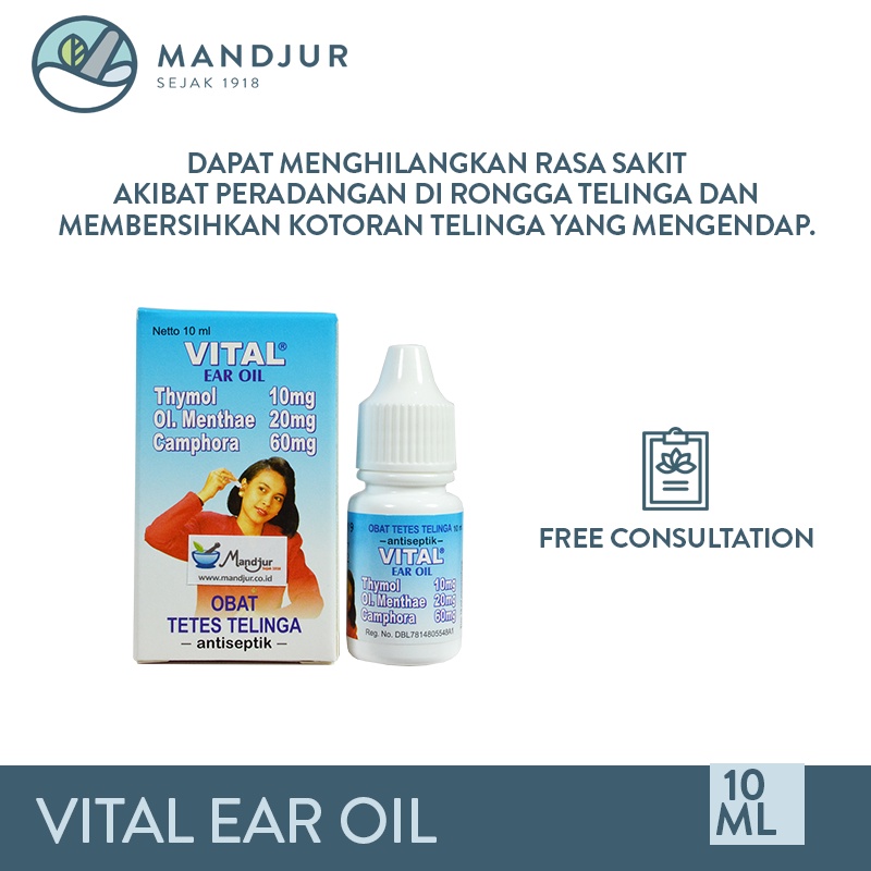 Jual Vital Ear Drops - 10 ml | Shopee Indonesia