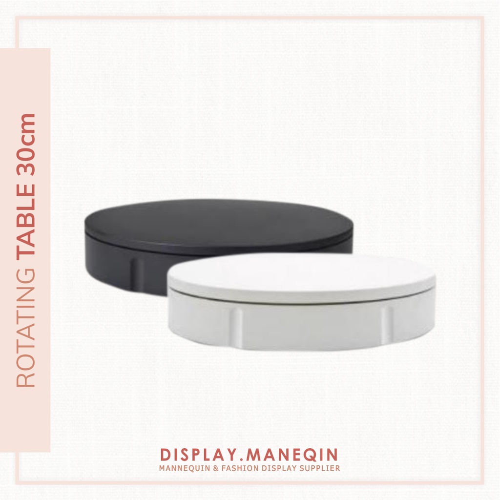 Jual Rotating Table Base Meja Display Putar 30cm DM 773 Maks 100kg ...