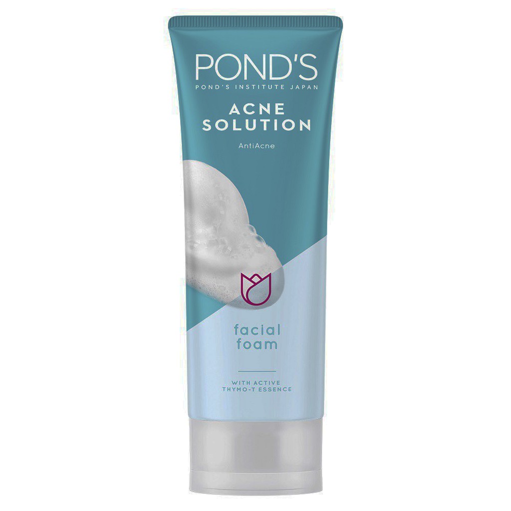 Pond's Facial Foam ACNE Solution 50 - 100G | Shopee Indonesia