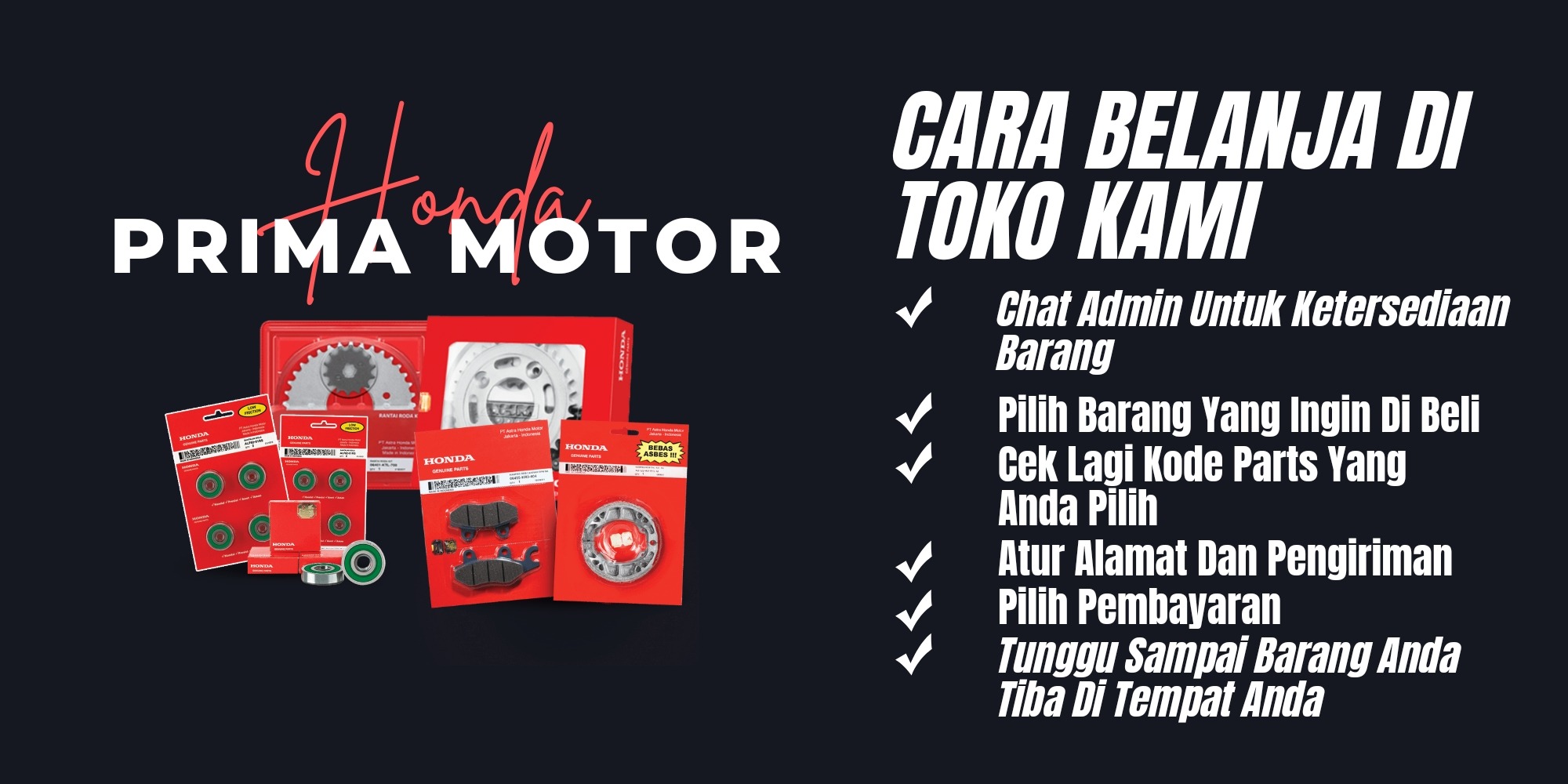 Produk Honda Prima Motor | Shopee Indonesia