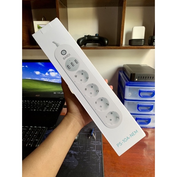 Jual Bardi Smart Extension Power Strip (Smart Stop Kontak Wi-Fi) Indonesia|Shopee Indonesia