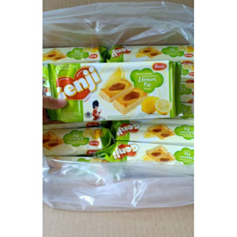 Jual Monde Genji Pie Lemon 85gr | Shopee Indonesia