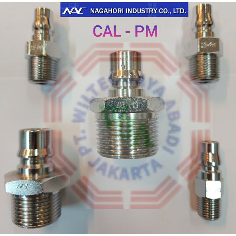 Jual Quick coupler CAL 22PM / 20PM (1/4") merk NAC (Japan) | Shopee ...
