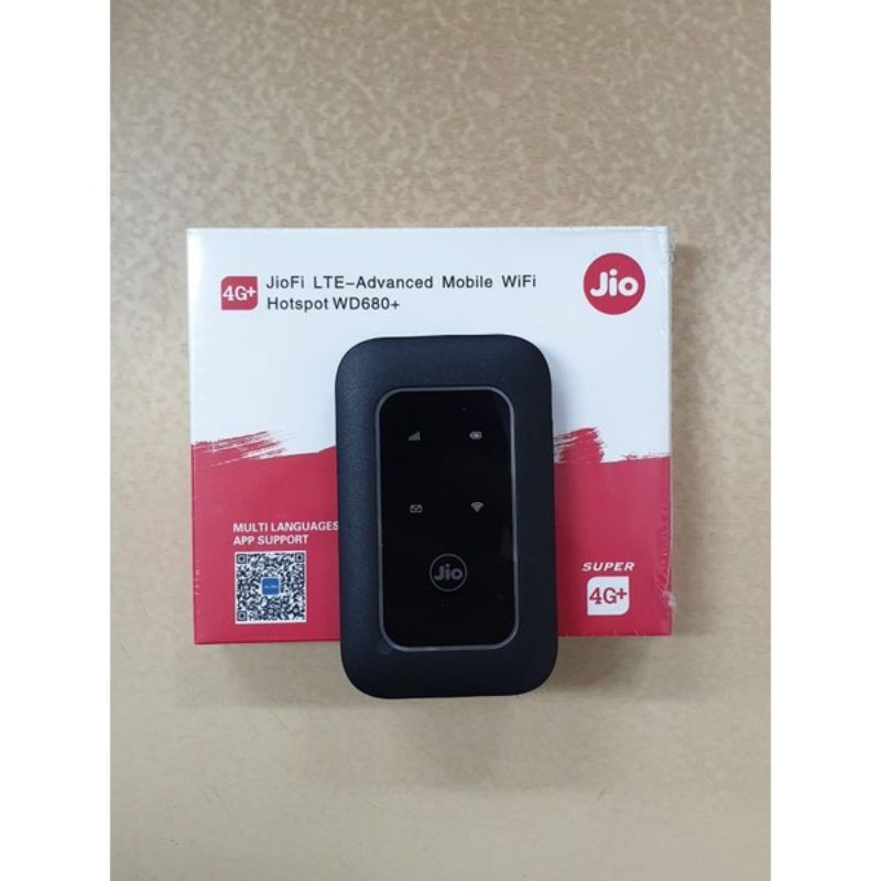 Jual modem jio 4G WD680 WiFi jioFI LTE advance mobile hotspot | Shopee ...