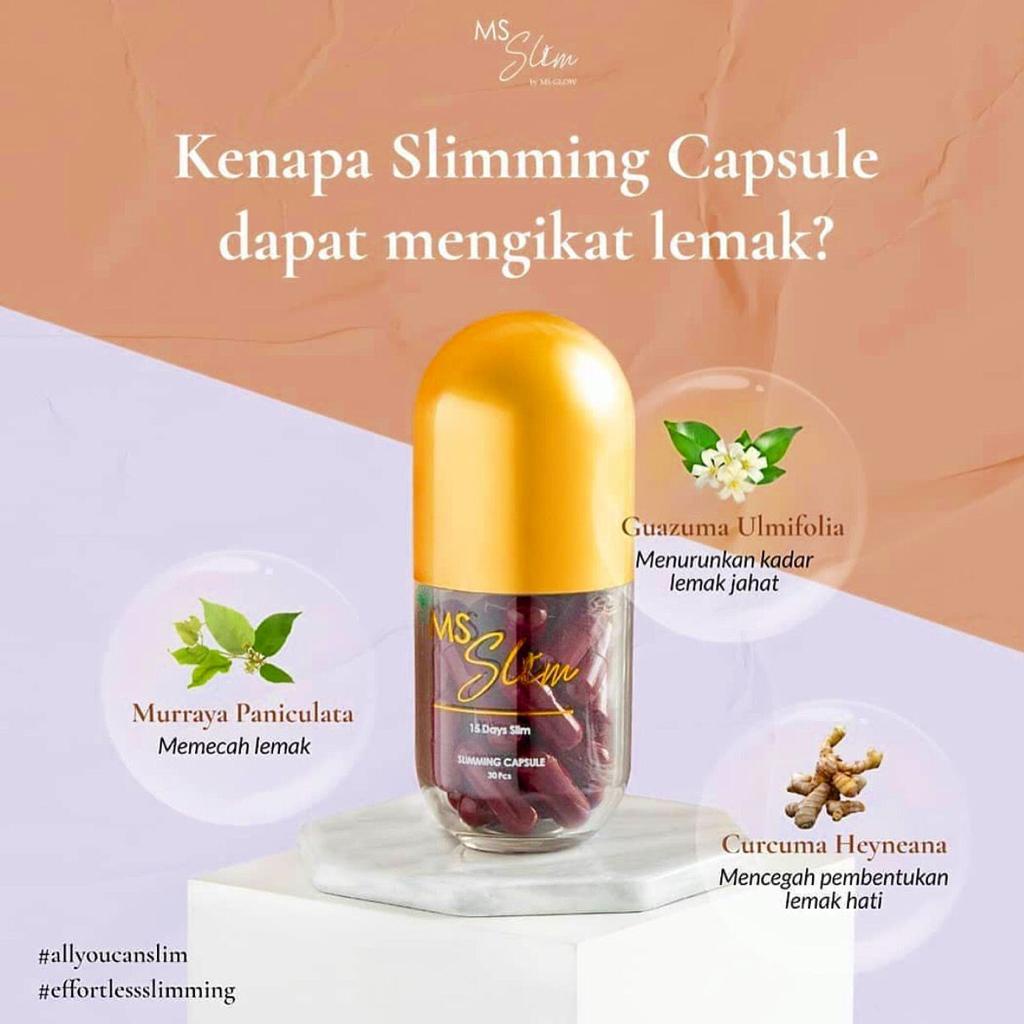 Jual MS Slim Capsul MS Glow / MS CAPSULE SLIM | Shopee Indonesia