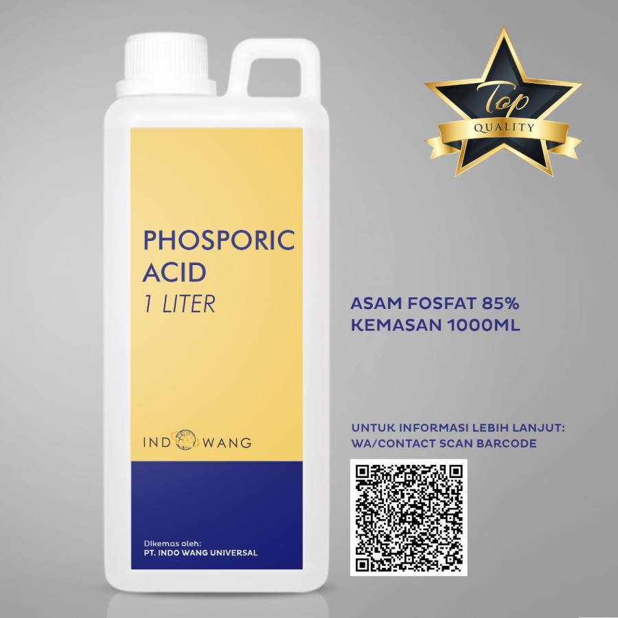 Jual Phosphoric Acid 85% / Asam Fosfat / H3PO4 - 1 Kg | Shopee Indonesia