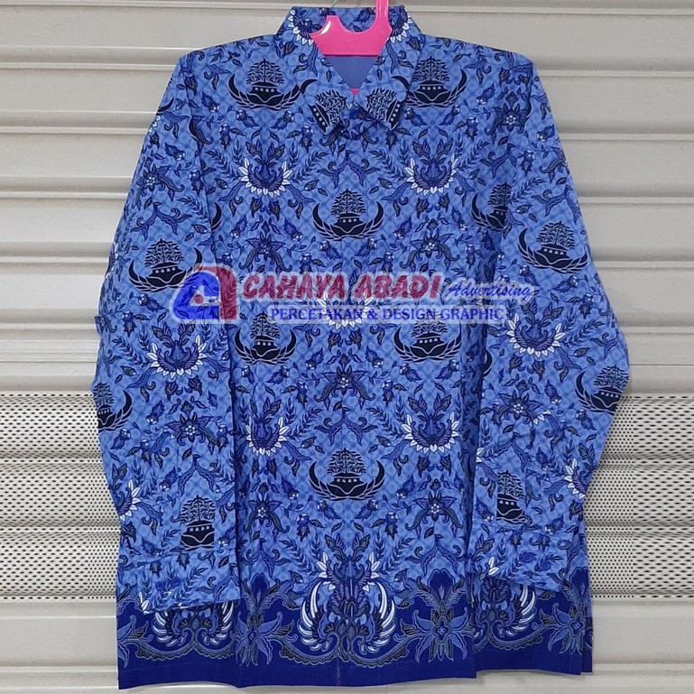Jual Baju Batik KORPRI PNS Pria Seragam Batik KORPRI PNS | Shopee Indonesia